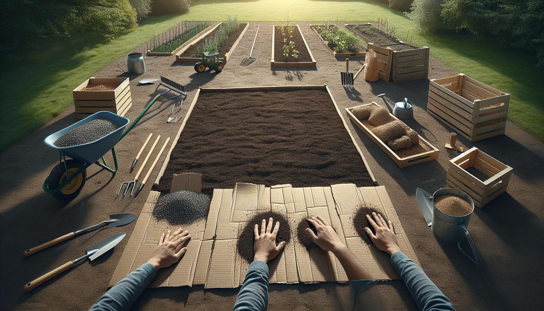 Eco-Friendly Guide: How to Make a Cardboard Weed Barrier