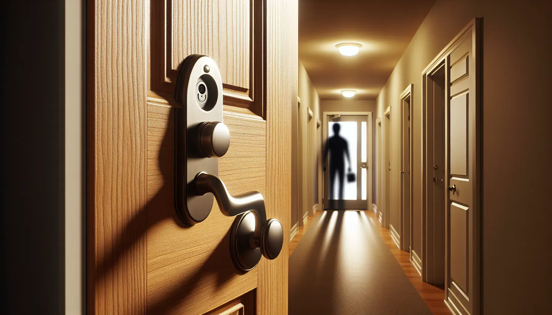 Neighbor Tried to Open My Door