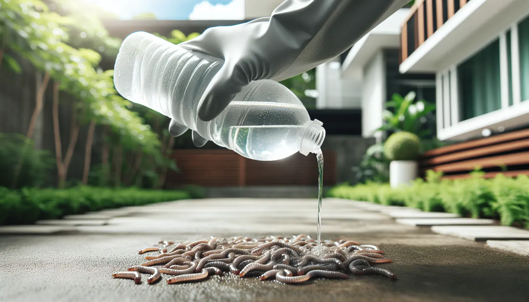 Killing Maggots with Bleach: An Effective Solution